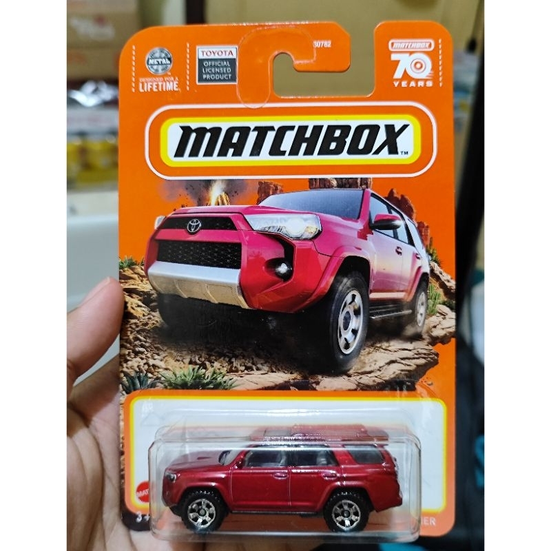 Jual Matchbox Toyota 4Runner merah red | Shopee Indonesia