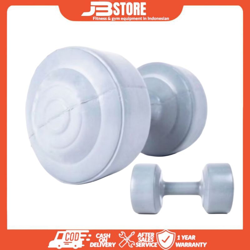 Jual Barbel plastik/dumbell/Barbel plastik 4Kg(2pcs)alat angkat beban ...
