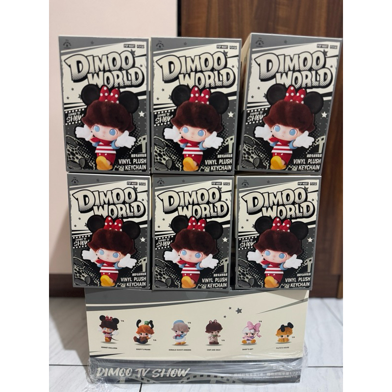 Jual POP MART DIMOO WORLD x DISNEY Series-Vynil Plush Keychain | Shopee ...
