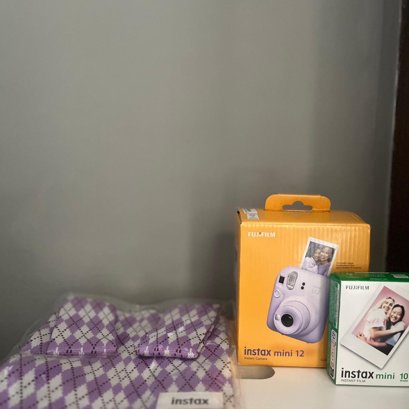 Jual Fujifilm Instax Mini 12 Lilac Colour | Shopee Indonesia