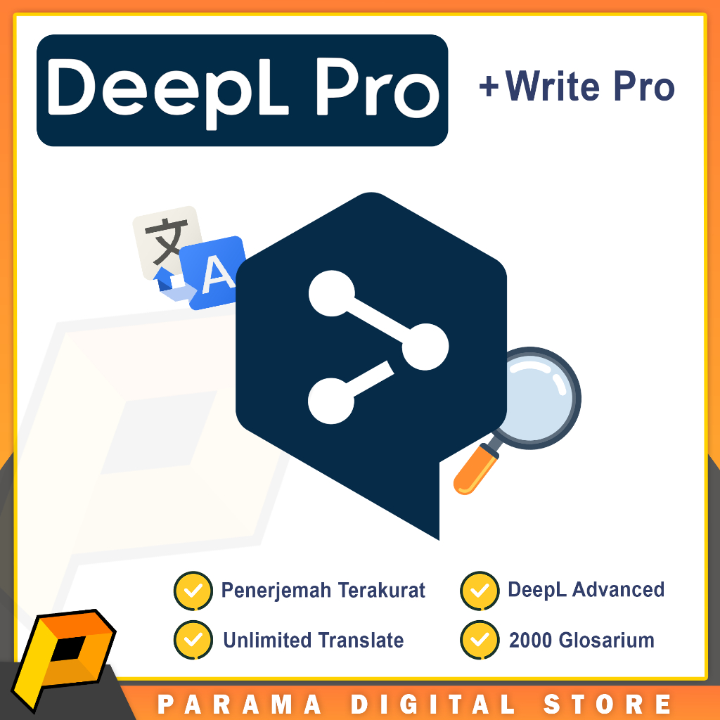 Jual Deepl Ai Pro | Unlimited + Write Pro | Privat Account | Full ...