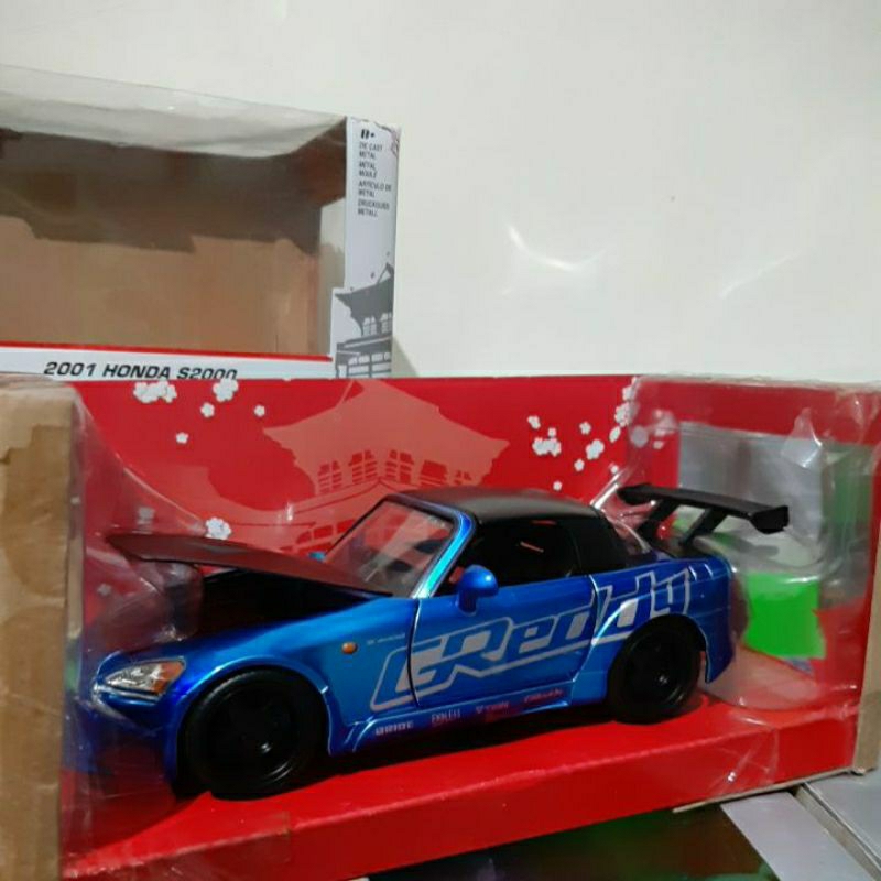 Jual Diecast Jada Skala 1:24 Honda S2000 2001 Baru Bukan Bekas Komplit ...
