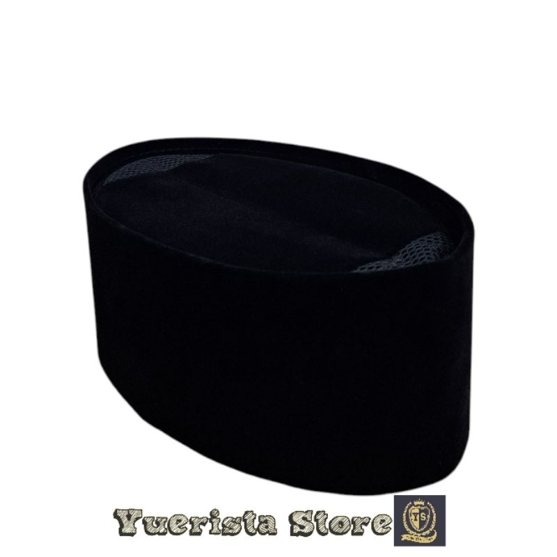 Jual Peci Songkok Kopiah Hitam POLOS AC Tinggi 9cm - Peci Pria Model Terbaru Songkok Anak Laki ...