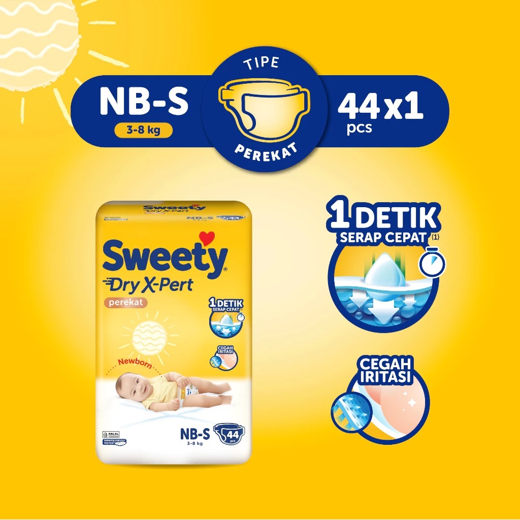 Jual SWEETY DRY X PERT NB S44 | Shopee Indonesia