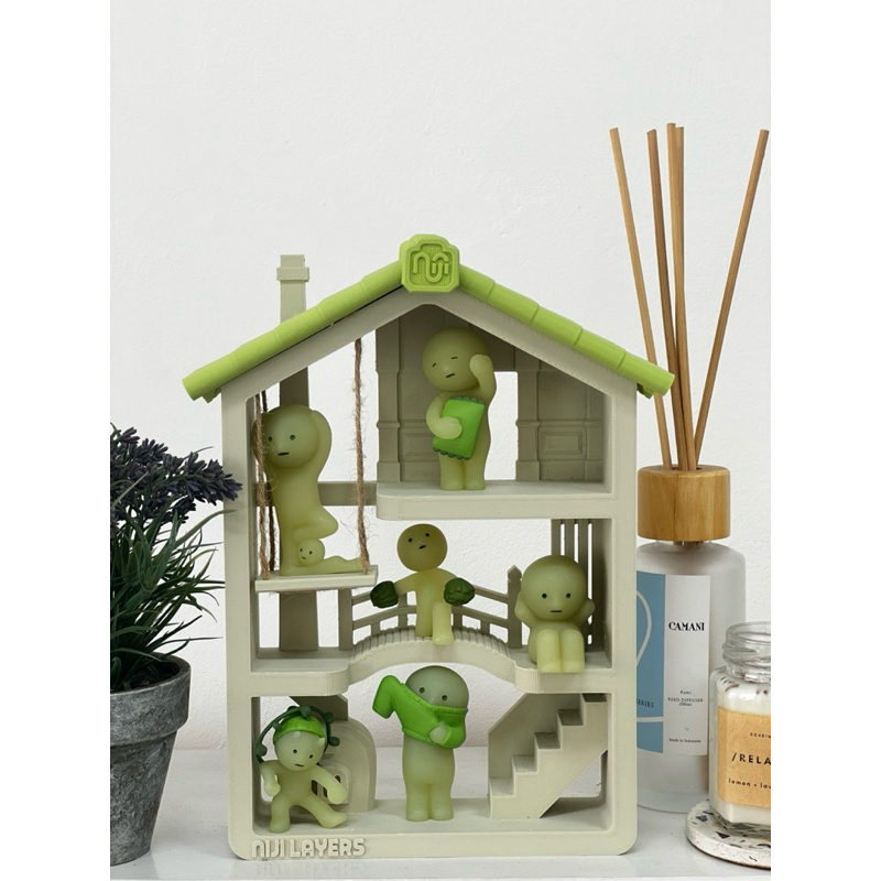 Jual Smiski Mini Playhouse (GHIBLI INSPIRED) | Shopee Indonesia