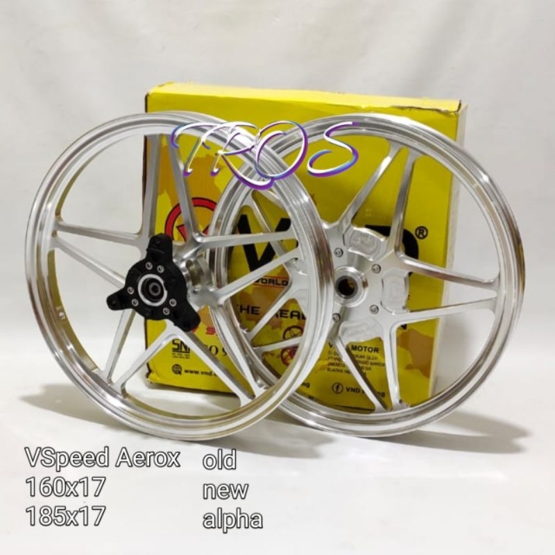 Jual VELG AEROX AK55 VSPEED V2 /VND YAMAHA AEROX 155 RING 17 GEN 2 NEW SERIES | Shopee Indonesia