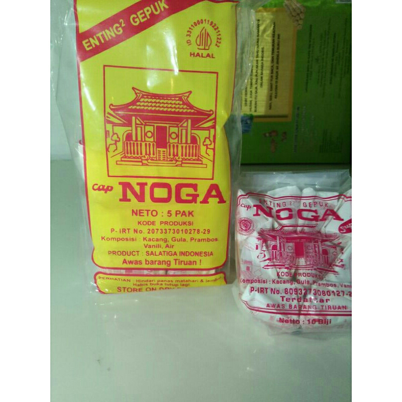 Jual ENTING-ENTING GEPUK CAP NOGA - jajanan jadul enting kacang ...