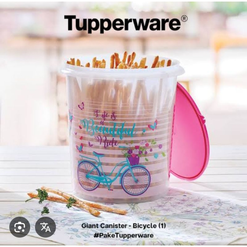 Jual Giant canister tupperware 8 Liter/ toples tupperware 8 liter ...