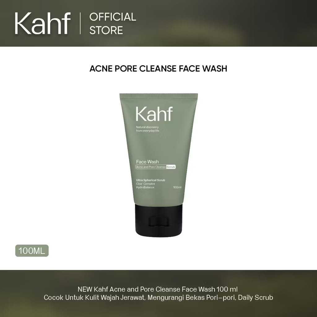 Jual Kahf Acne and Pore Cleanse Face Wash / Kahf Acne and Pore Cleanse ...