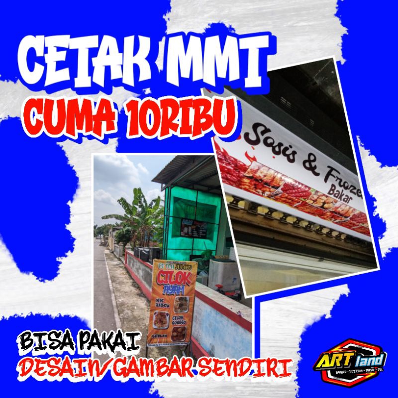 Jual SPANDUK - BANNER HARGA 10 RIBU PAKAI DESAIN SENDIRI | Shopee Indonesia