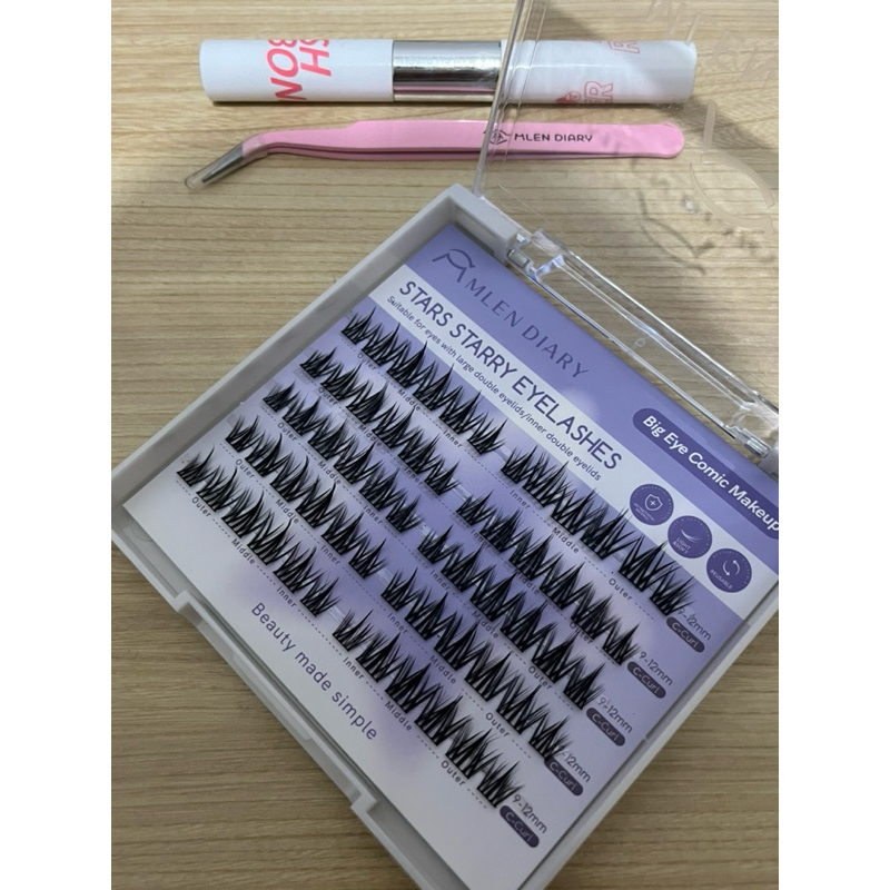Jual Mlen Diary Star Eyelashes | Shopee Indonesia