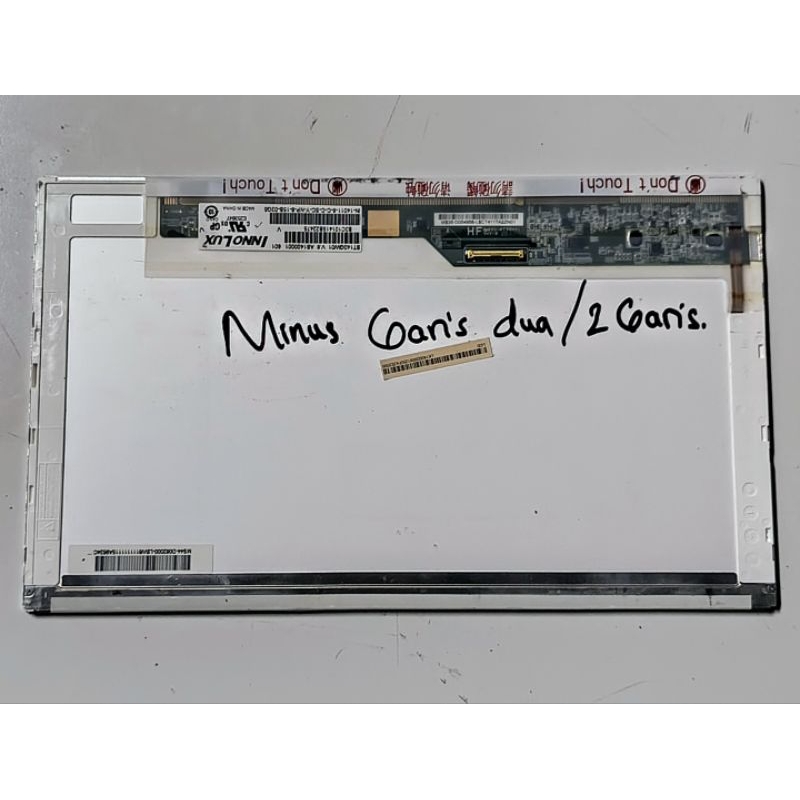 Jual Lcd laptop 14 inch 40 pin tebal minus garis / 2 garis sesuai ...