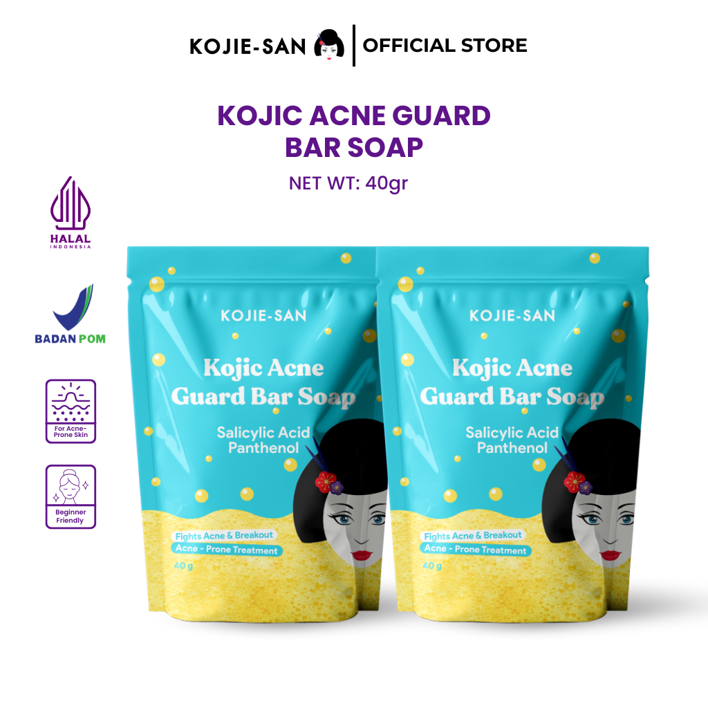 Jual KOJIE-SAN Kojic Acne Guard Soap Bar | Shopee Indonesia