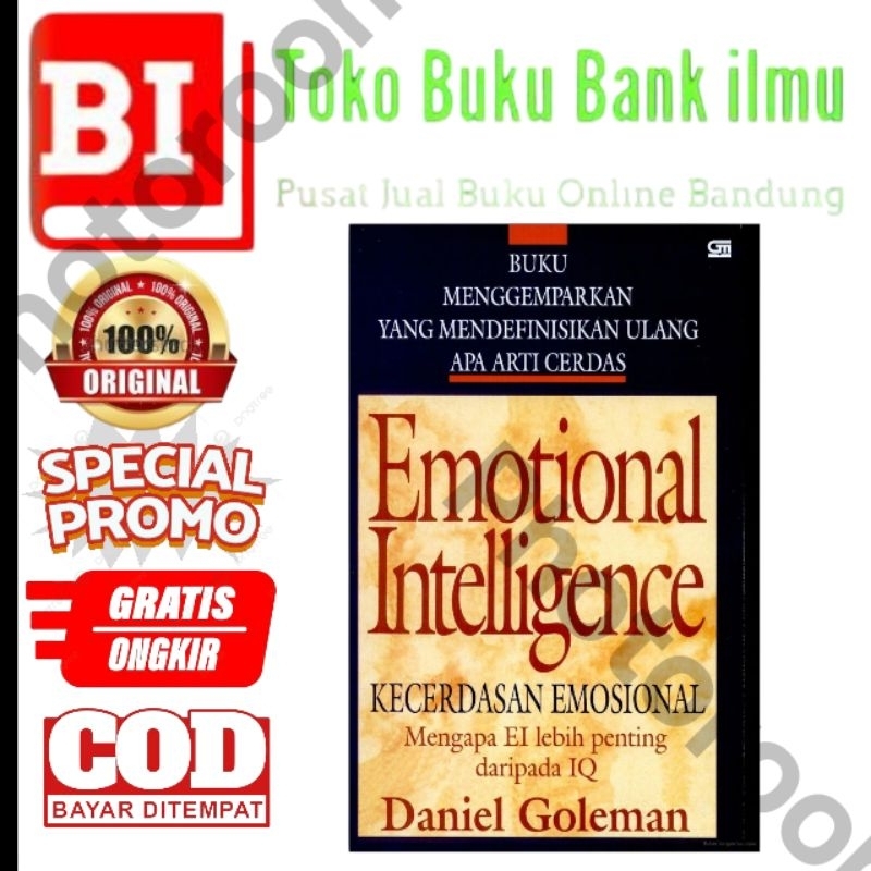 Jual Buku Kecerdasan Emosional Emotional Intelligence Daniel Goleman Terlaris Berkualitas dan ...