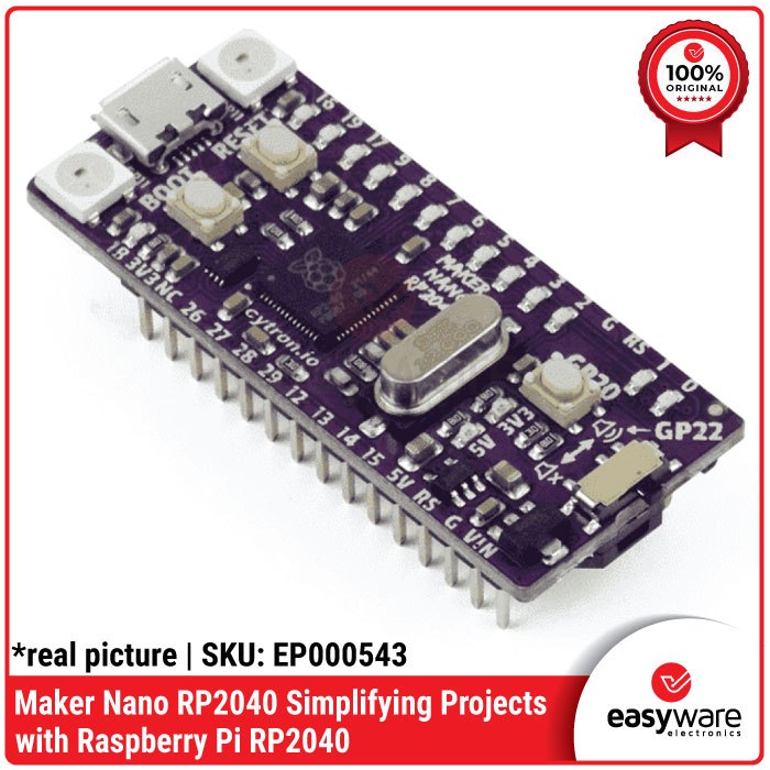 Jual Raspberry Pi RP2040 Maker Nano RP2040 | Shopee Indonesia