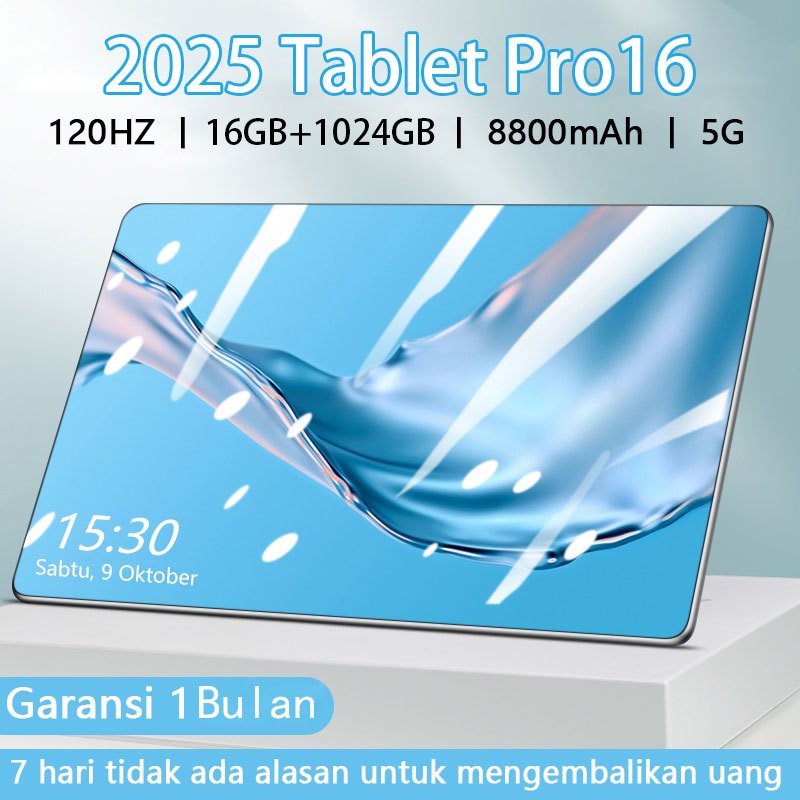 Jual 2025 Tablet Murah 5G Baru Pro16 Tab 11.6inch RAM 16GB+1024GB ROM ...