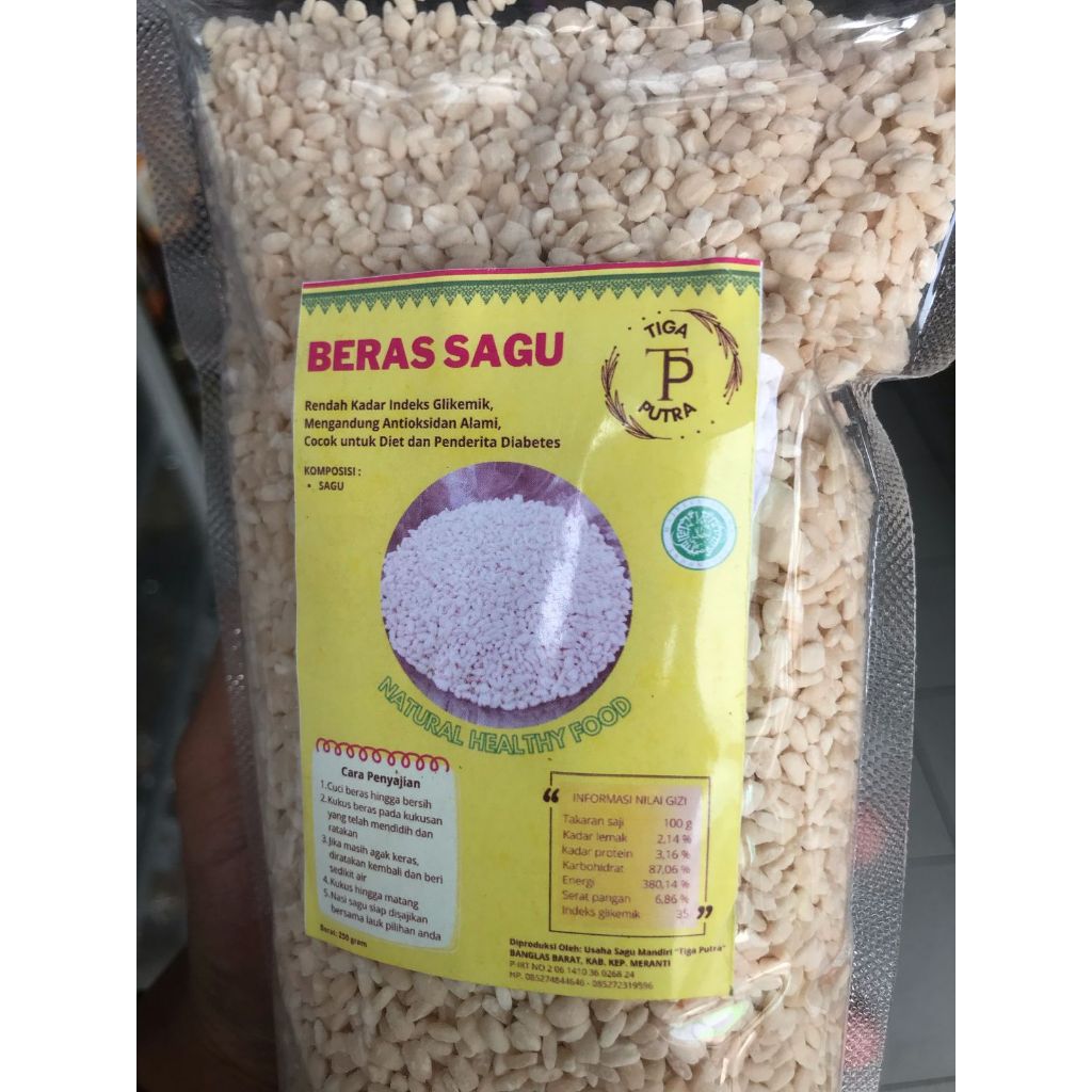 Jual Beras Sagu Asli Dari Meranti 1 Kg | Shopee Indonesia