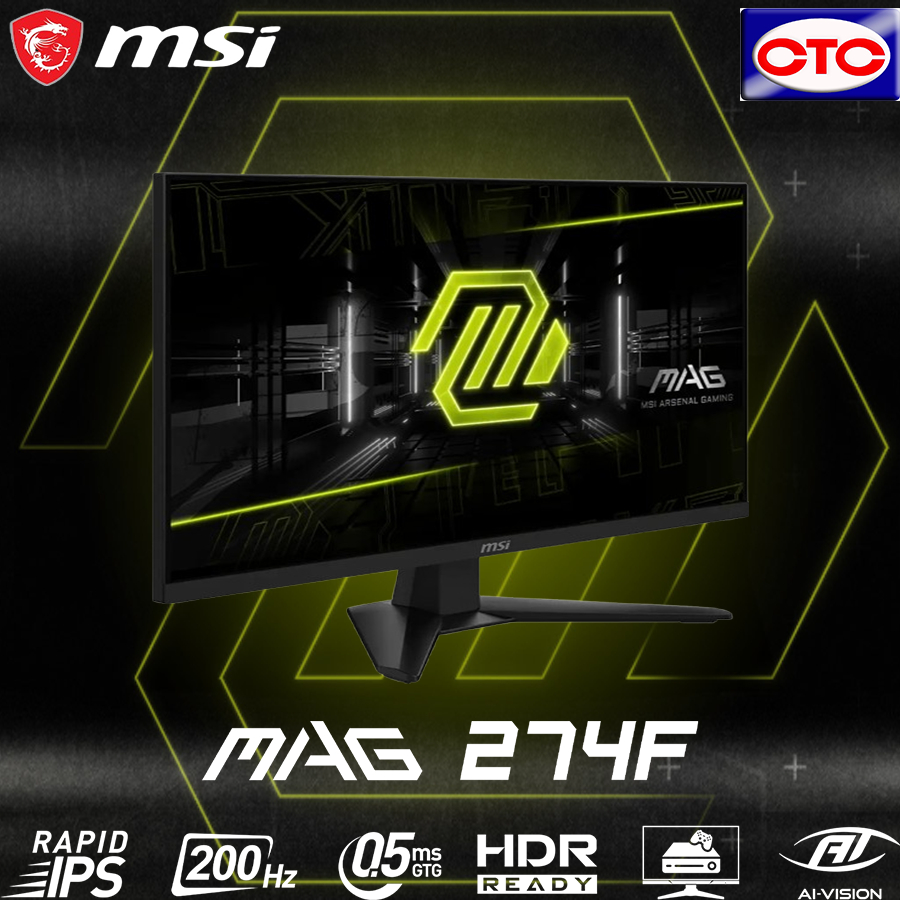 Jual Monitor MSI LED IPS MAG 274F - Full HD 27" Inch | Shopee Indonesia
