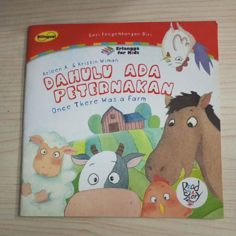 Jual BUKU DAHULU ADA PETERNAKAN ONCE THERE WAS A FARM OLEH ARLEEN A DAN ...
