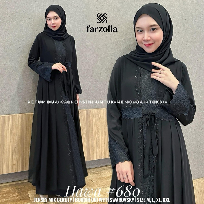 Jual MF Store - COD - Gamis Abaya Hitam Polos - Baju Gamis Abaya Polos ...