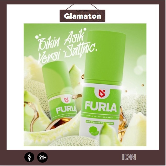 Jual LIQUID FURLA MELON CREAM 30ML 25MG AUTHENTIC BY DJI | Shopee Indonesia