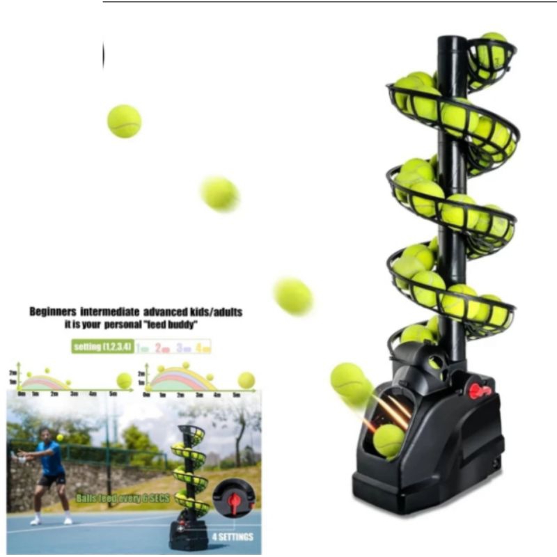 Jual MESIN PELONTAR BOLA TENIS AUTOMATIC MACHINE | Shopee Indonesia