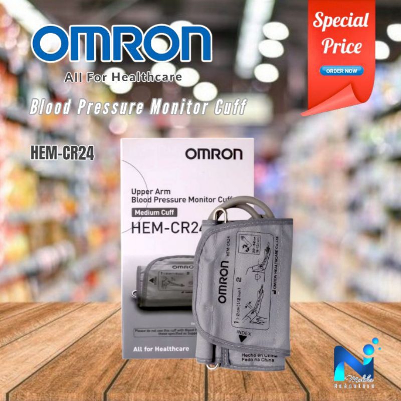 Jual Manset Tensimeter Digital Original Omron HEM-CR24 Size M / Blood ...