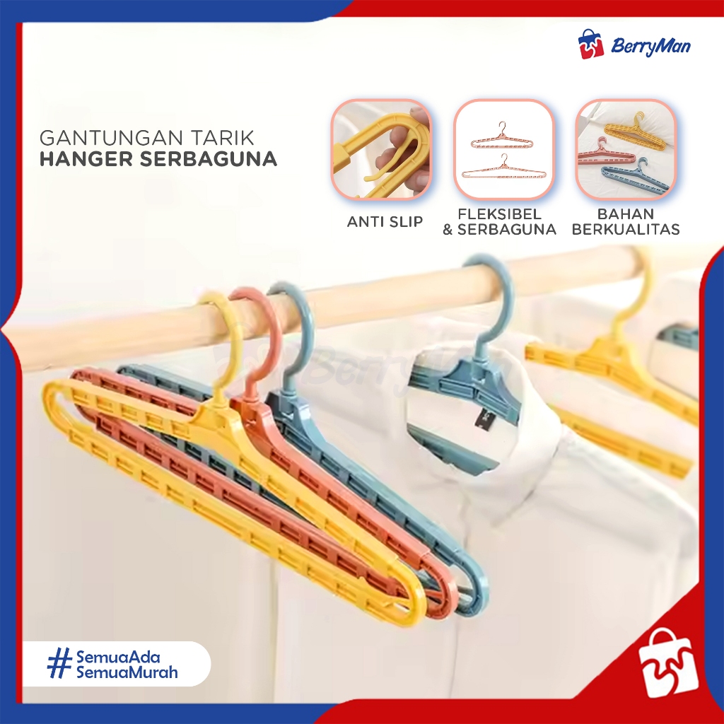 Jual GANTUNGAN TARIK HANGER Handuk Gamis Sajadah Serbaguna | Shopee ...