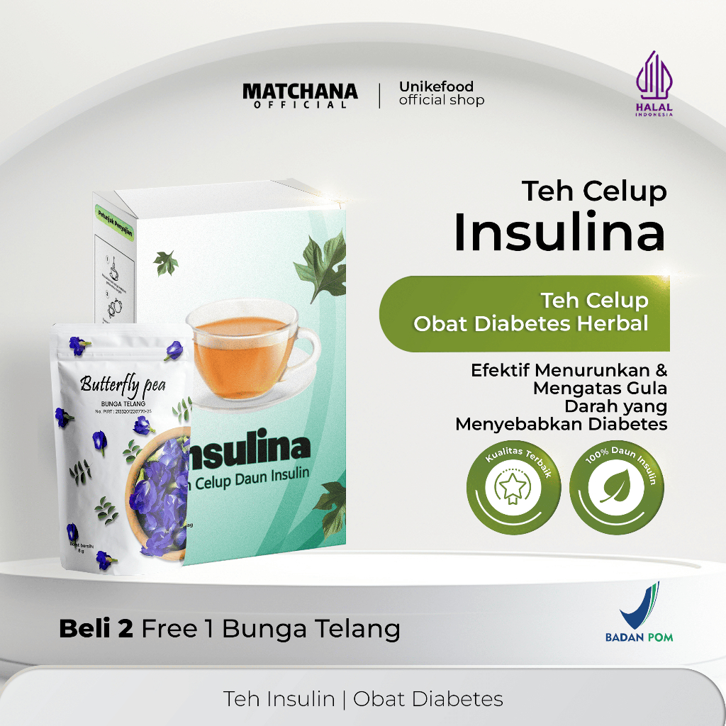 Jual Obat Diabetes Ampuh | Teh Insulin Diabetes Original, Obat Gula ...