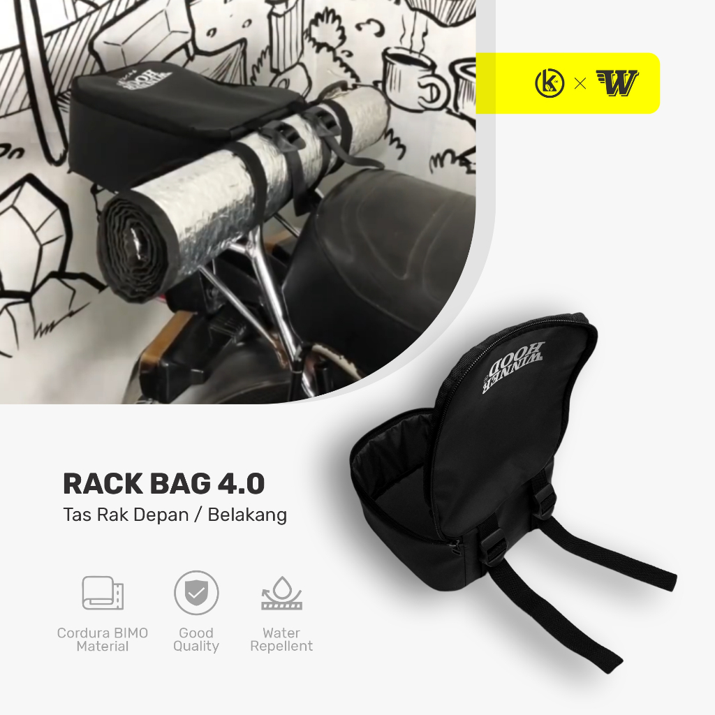 Jual WINNER HOOD - Tas Rak Depan / Belakang ( Rack Bag ) Honda WIN ...
