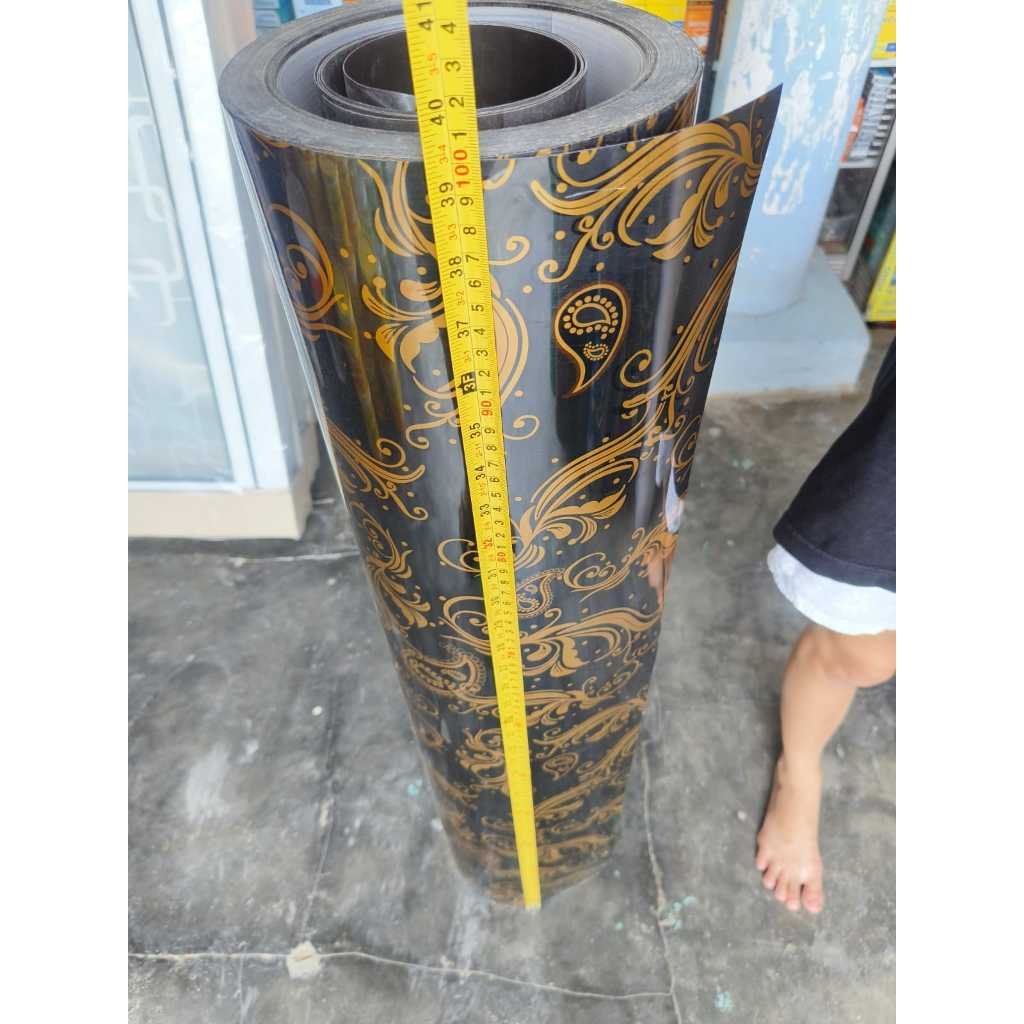 Jual Fiber Pagar Fiber Penutup Pagar Fiber Pagar Motif BATIK(HARGA50CM ...