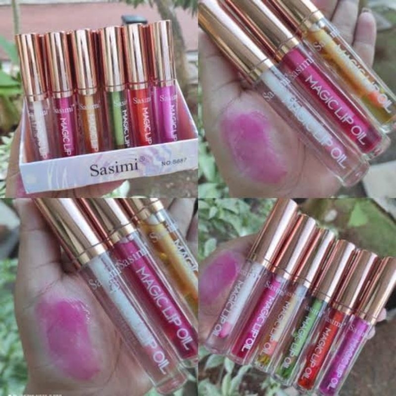 Jual PROMO ECER!!!LIP OIL MAGIC/LIP GLOSS PANJANG S887 | Shopee Indonesia
