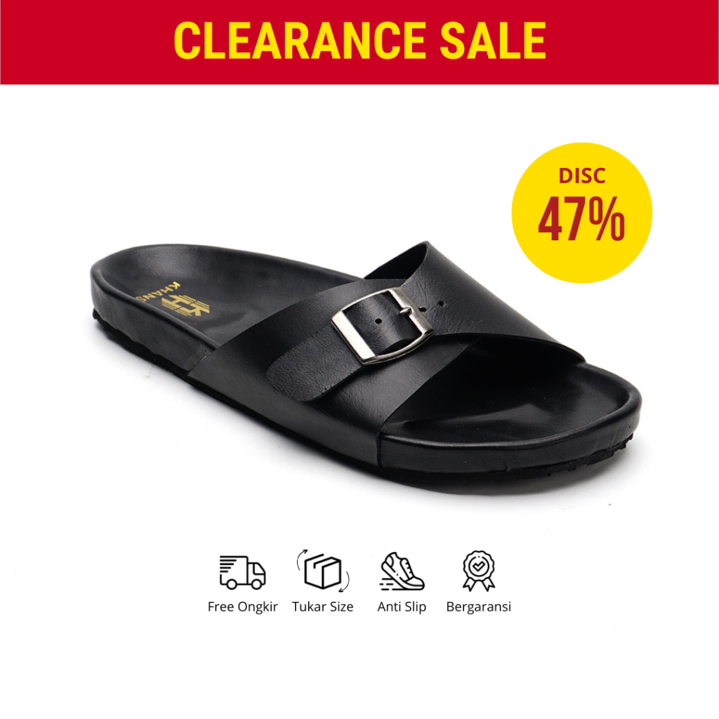 Jual KHANS - Sandal Flat Wanita - Moana Black | Shopee Indonesia
