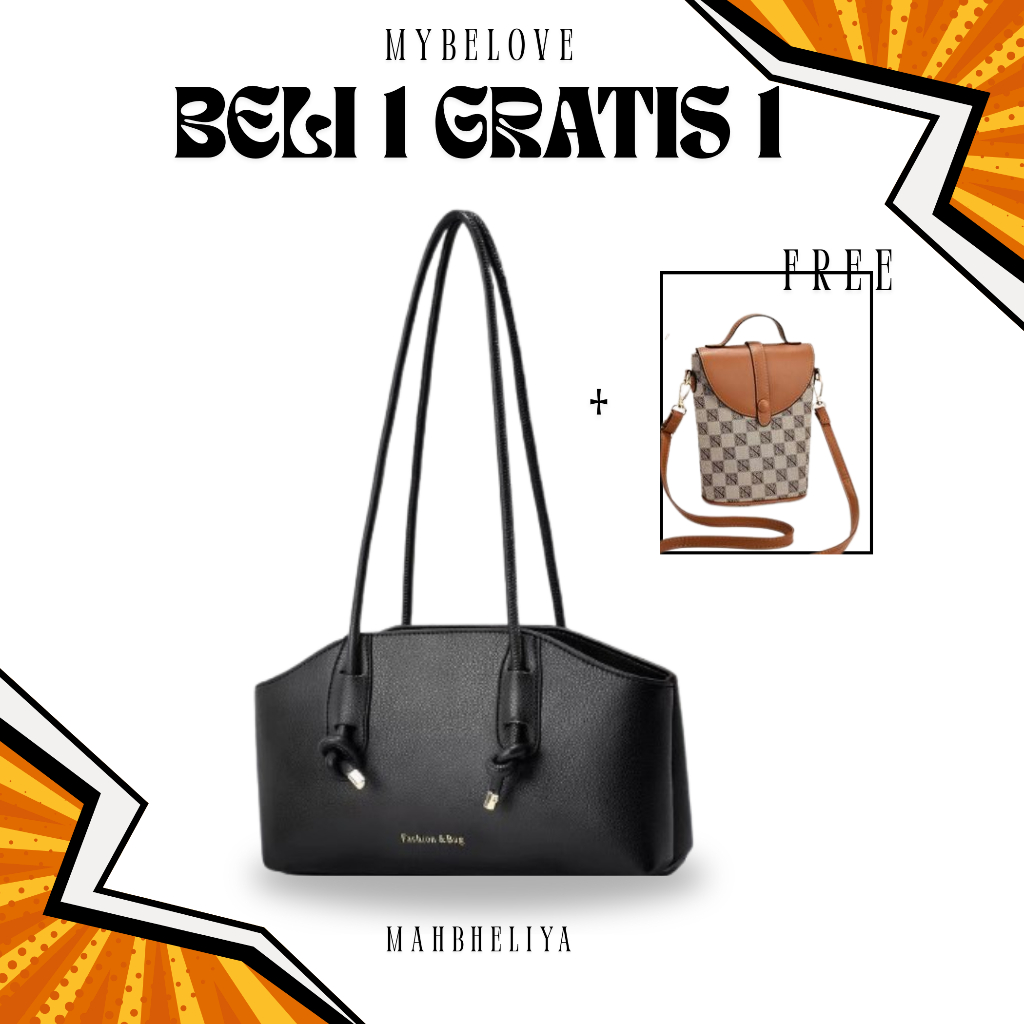 Jual (Beli 1 Dapat Tas 1) Tas Model Terbaru Tas SlingBag Kekinian MBL ...