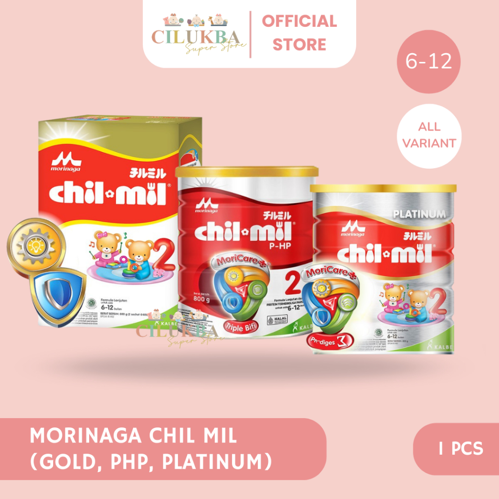 Jual MORINAGA CHILMIL TAHAP 6-12 BULAN | SUSU FORMULA | SUSU BAYI 6-12 ...