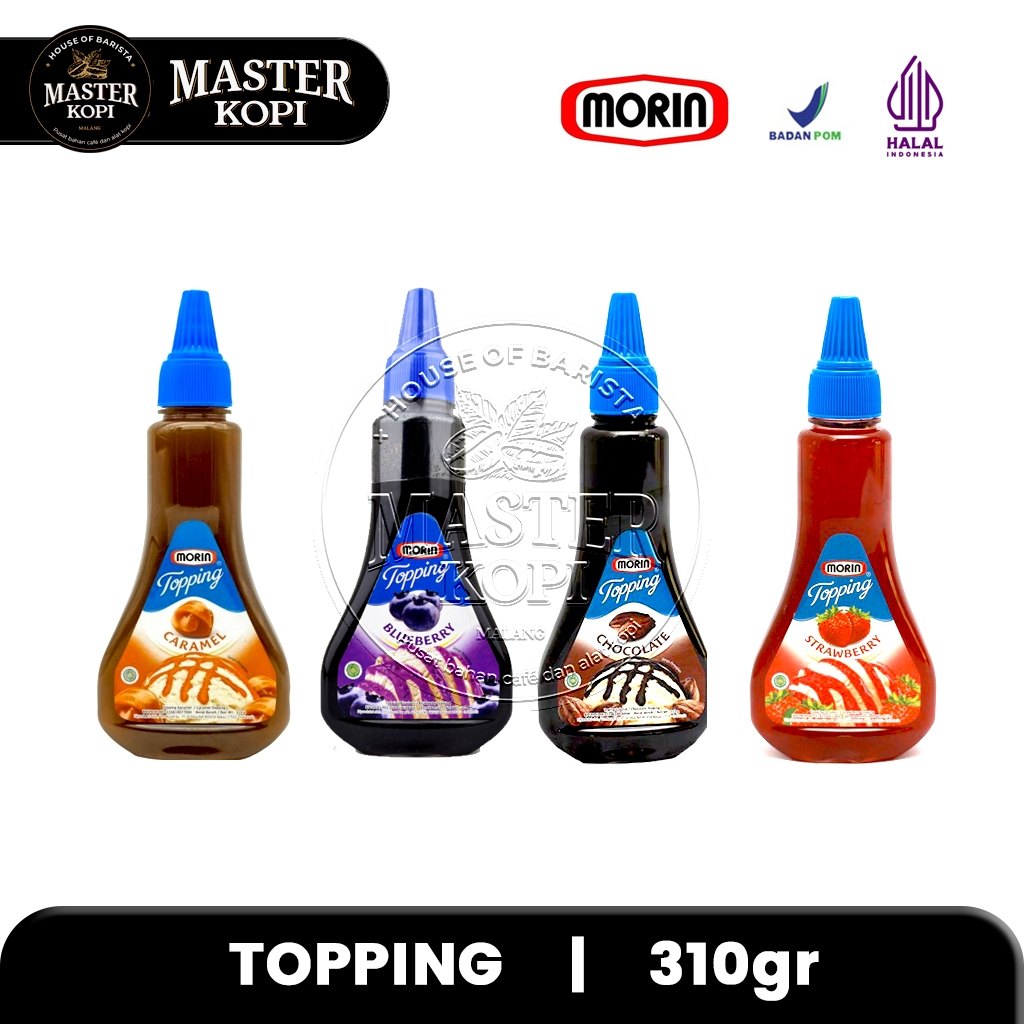 Jual Morin Topping / Selai Buah Manis / Coklat - Botol Plastik 310gr ...