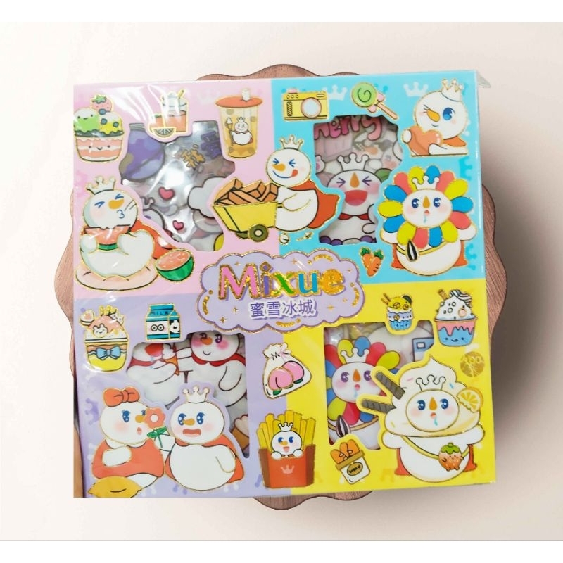 Jual Sticker Mixue Lucu Banyak Pilihan Gambar | Sticker Viral 2D ...