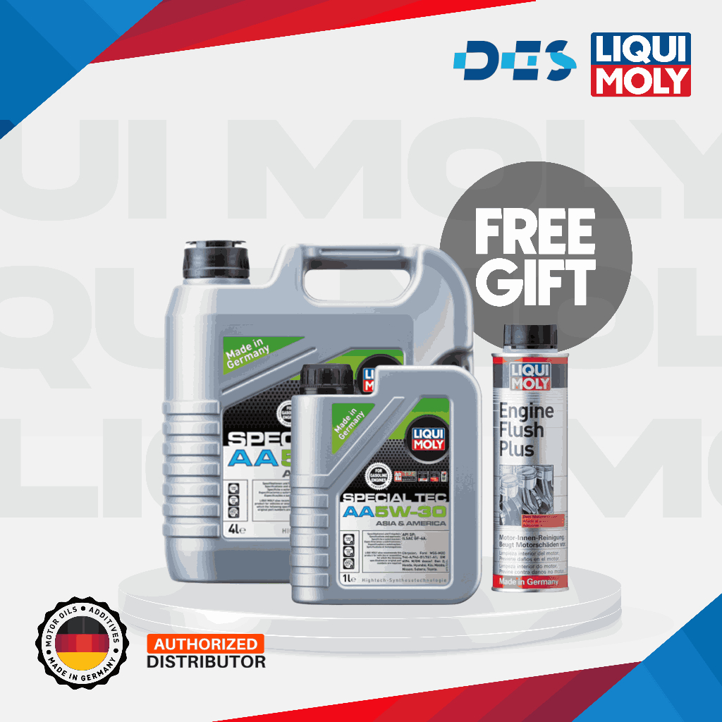 Jual Liqui Moly Special Tec 5W-30 4L & 1L - Free Engine Flush 300ml | Shopee Indonesia