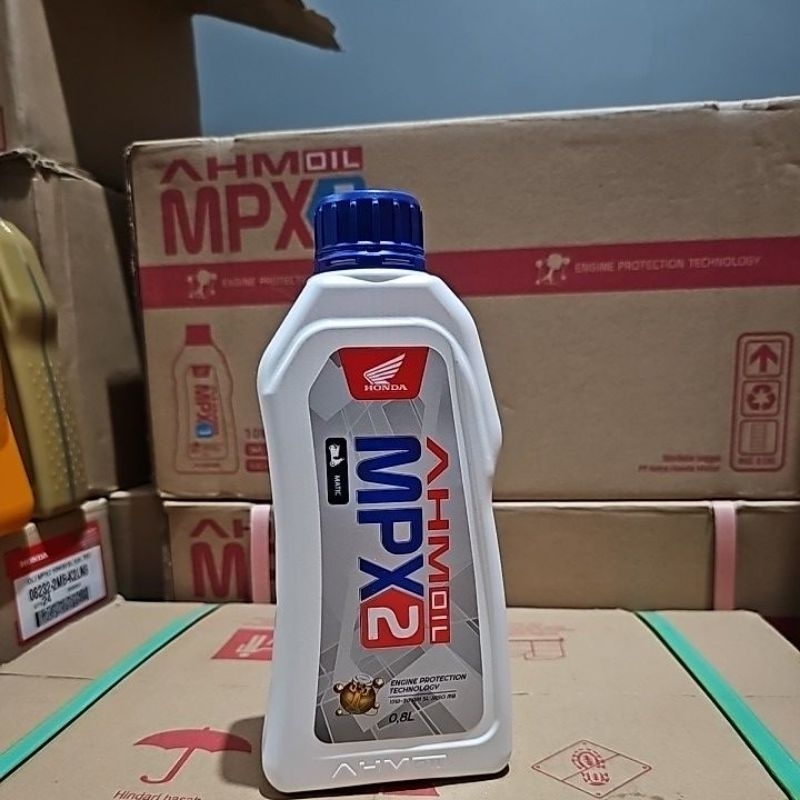 Jual Oli AHM MPX 2 800ML/0,8Liter SAE 10W-30 4Tak Matic/ Oli Mesin ...