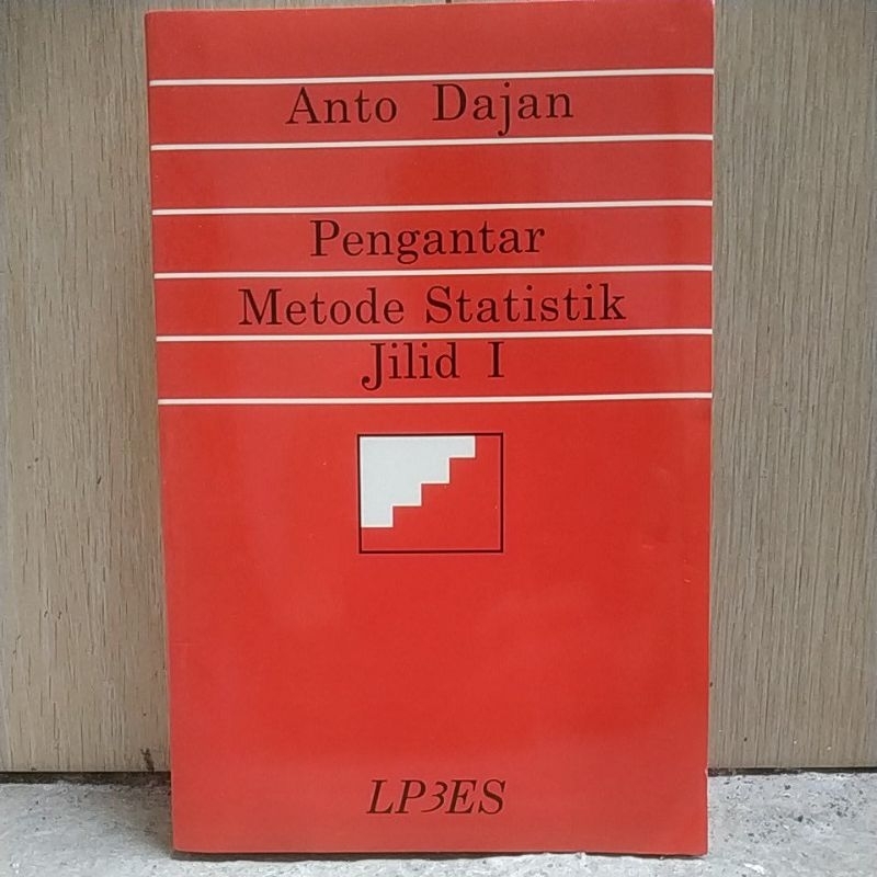 Jual PENGANTAR METODE STATISTIK JILID 1 ANTON DAJAN | Shopee Indonesia