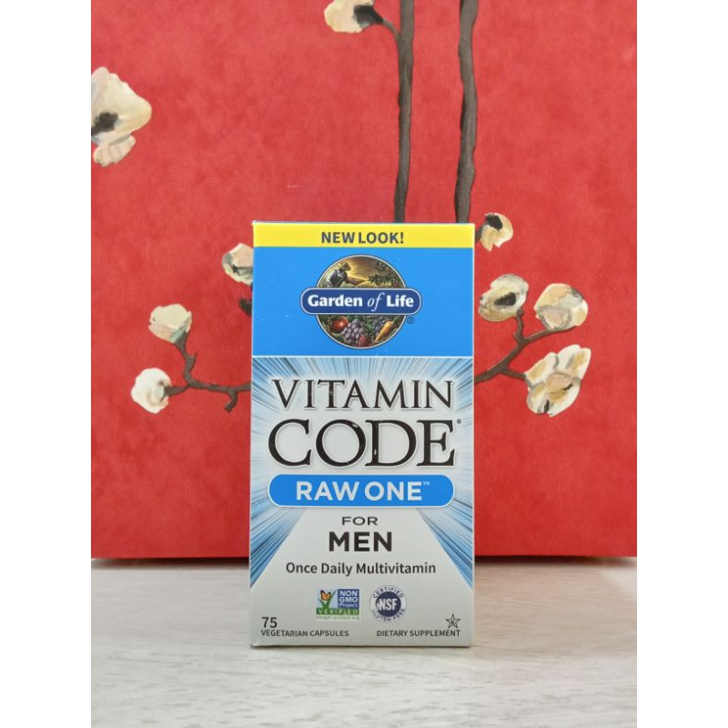 Jual Garden Of Life Vitamin Codes Raw Men Once Daily multivitamin 75 ...
