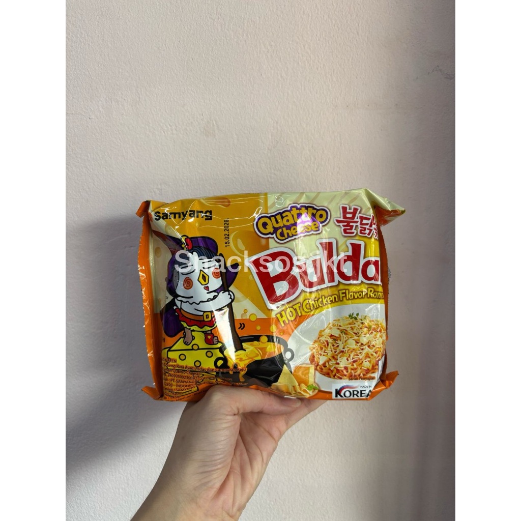 Jual SAMYANG QUATTRO CHEESE BULDAK HOT CHICKEN RAMEN KOREA NOODLES ...