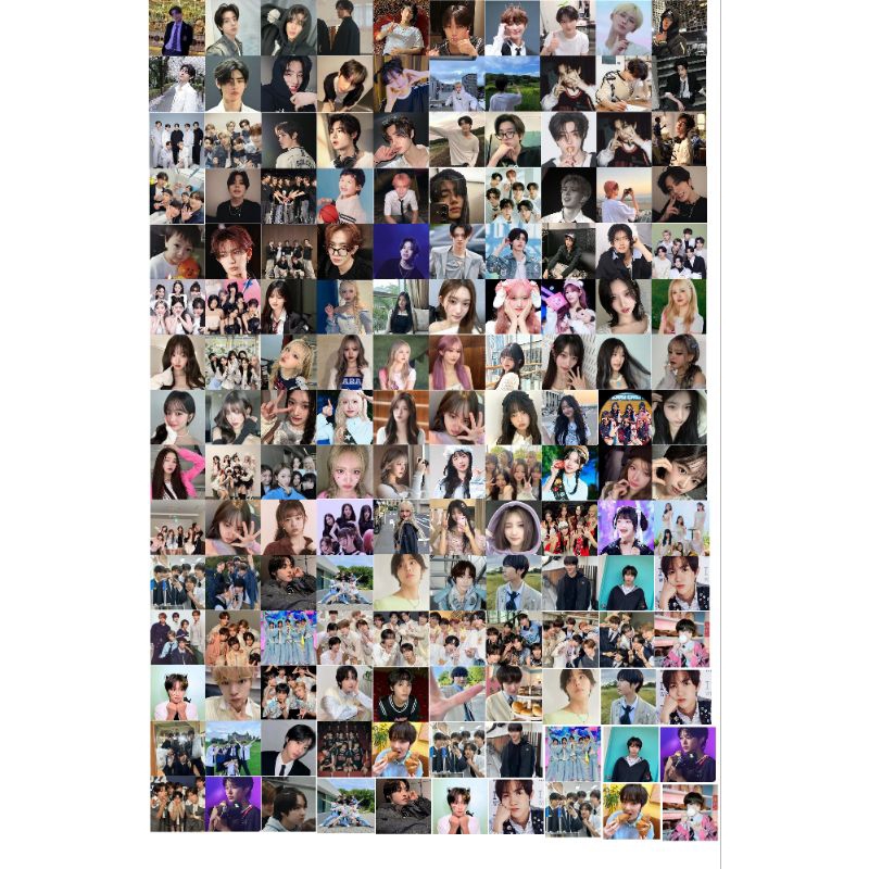 Jual Sticker Kpop for freebies Custom ala sellkor deco happy mails NCT BTS BLACKPINK NJS AESPA ...