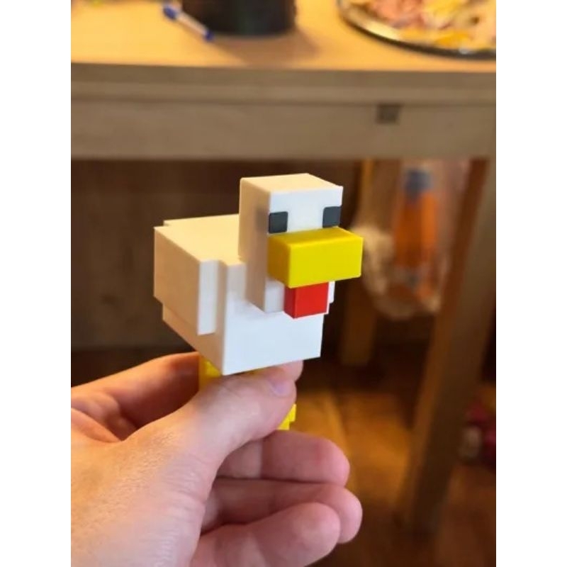 Jual Minecraft Chicken Jockey Pajangan Ayam Minecraft, Mainan Ayam ...