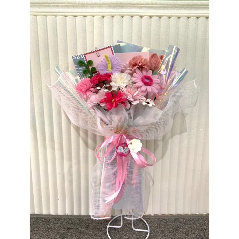 Jual [ READY STOCK ] | Bouquet Bunga Kawat Bulu | Bouquet | Buket ...