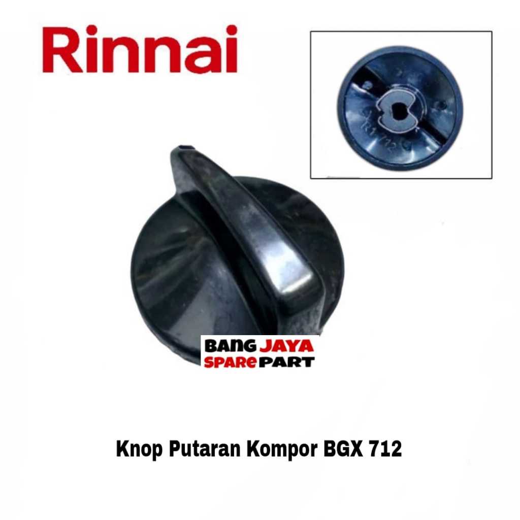 Jual Knop Kompor Gas Rinnai RI-712 RI-712T RI-712A Original | Shopee ...