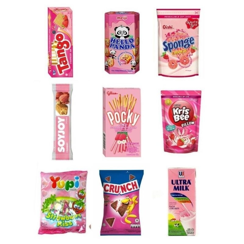 Jual PAKET SNACK SERBA PINK - Aneka Snack / Jajan Murah Paket Termurah Jajan Paket Campur Mix ...