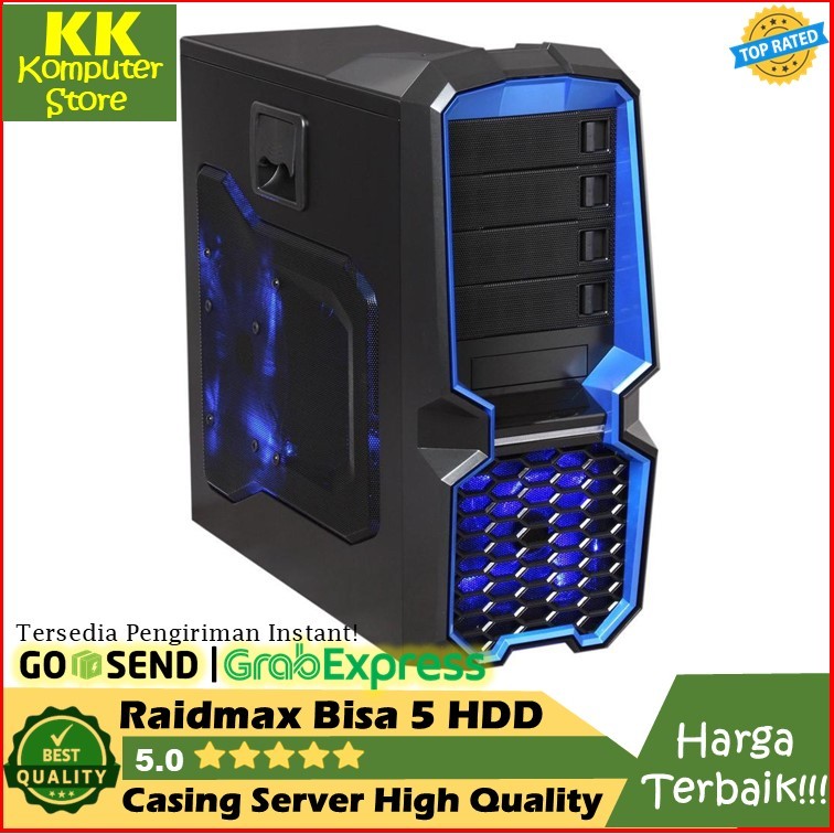Jual Casing Pc Server Raidmax / Gentec i High Quality [ Atx | 5 Slot ...