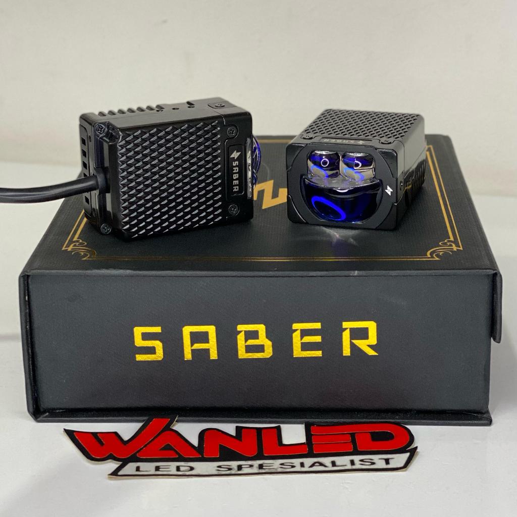 Jual MINI PROJIE SABER SR1 EVO NEW MINI PROJIE LED PROJECTOR FOGLAMP ...