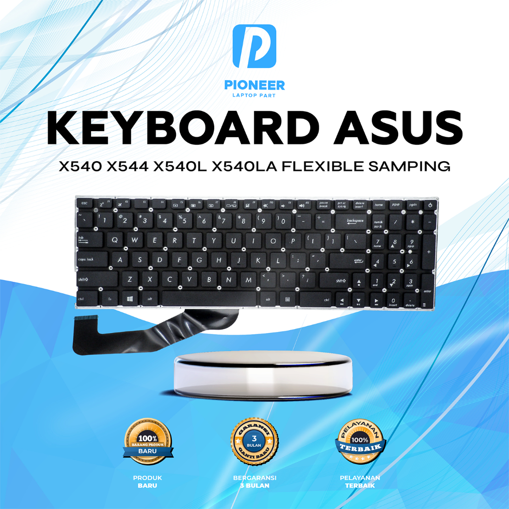 Jual Keyboard Laptop Asus X540 X544 X540L X540LA X540LJ X540S X540SA ...